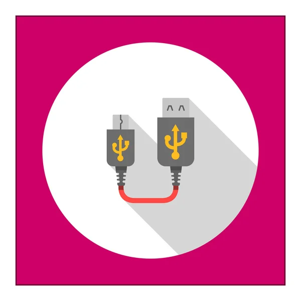 USB to mini USB extender Stock Vector by ©RedineVector 81539640