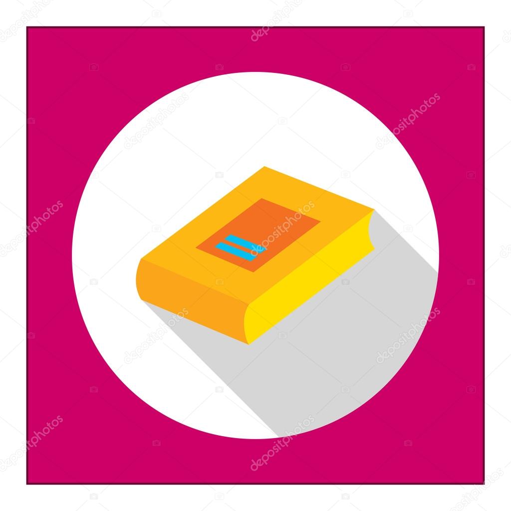 Thick paper book icon Stock Vector by ©RedineVector 78340924