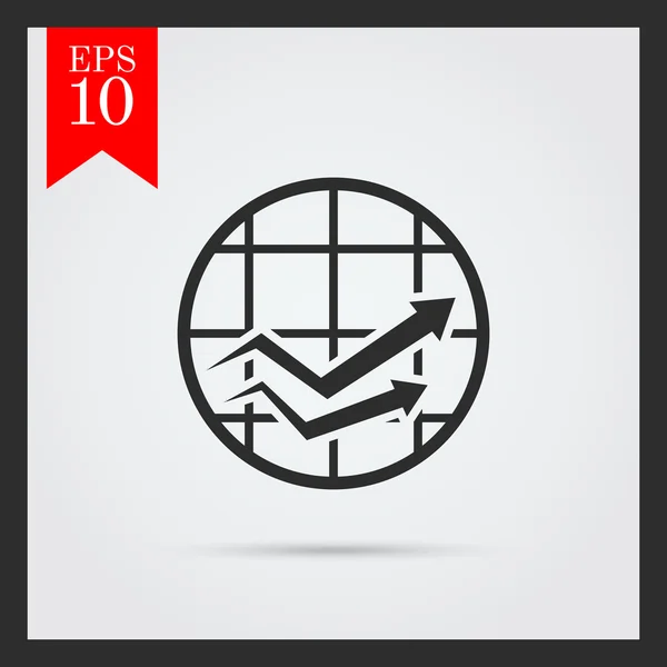 Line histogram Stock Vector by ©RedineVector 86299058