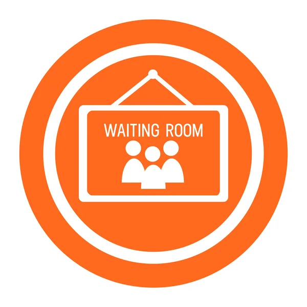 Waiting room icon — Stock Vector © RedineVector #84895760