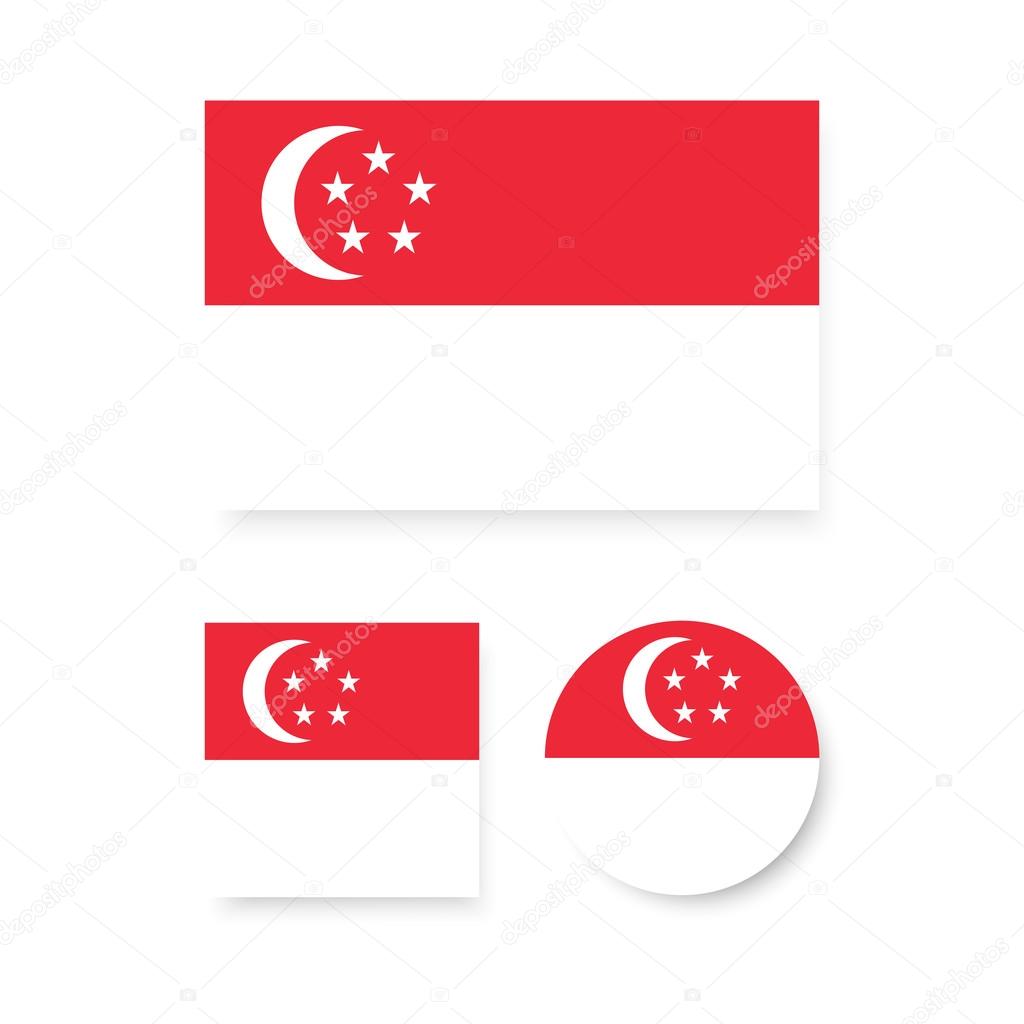 Singapore flag — Stock Vector © RedineVector #79174792 Singapore flag — Stock Vector © RedineVector #79174792