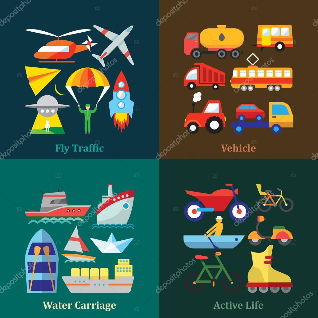 Transport use Stock Vector Image by ©RedineVector #80451802