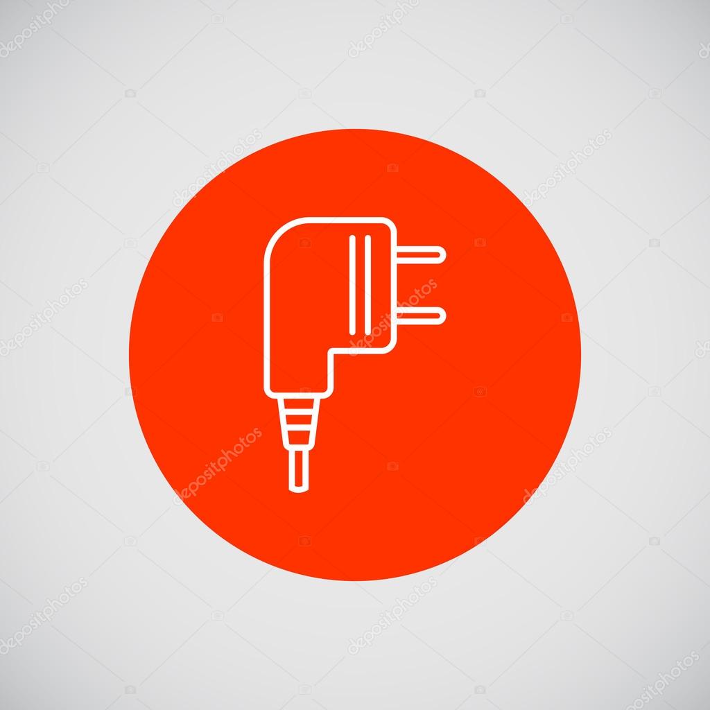 Electric plug Stock Vector by ©RedineVector 81529618