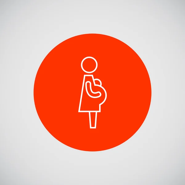 Sticker pregnant Vector Art Stock Images | Depositphotos