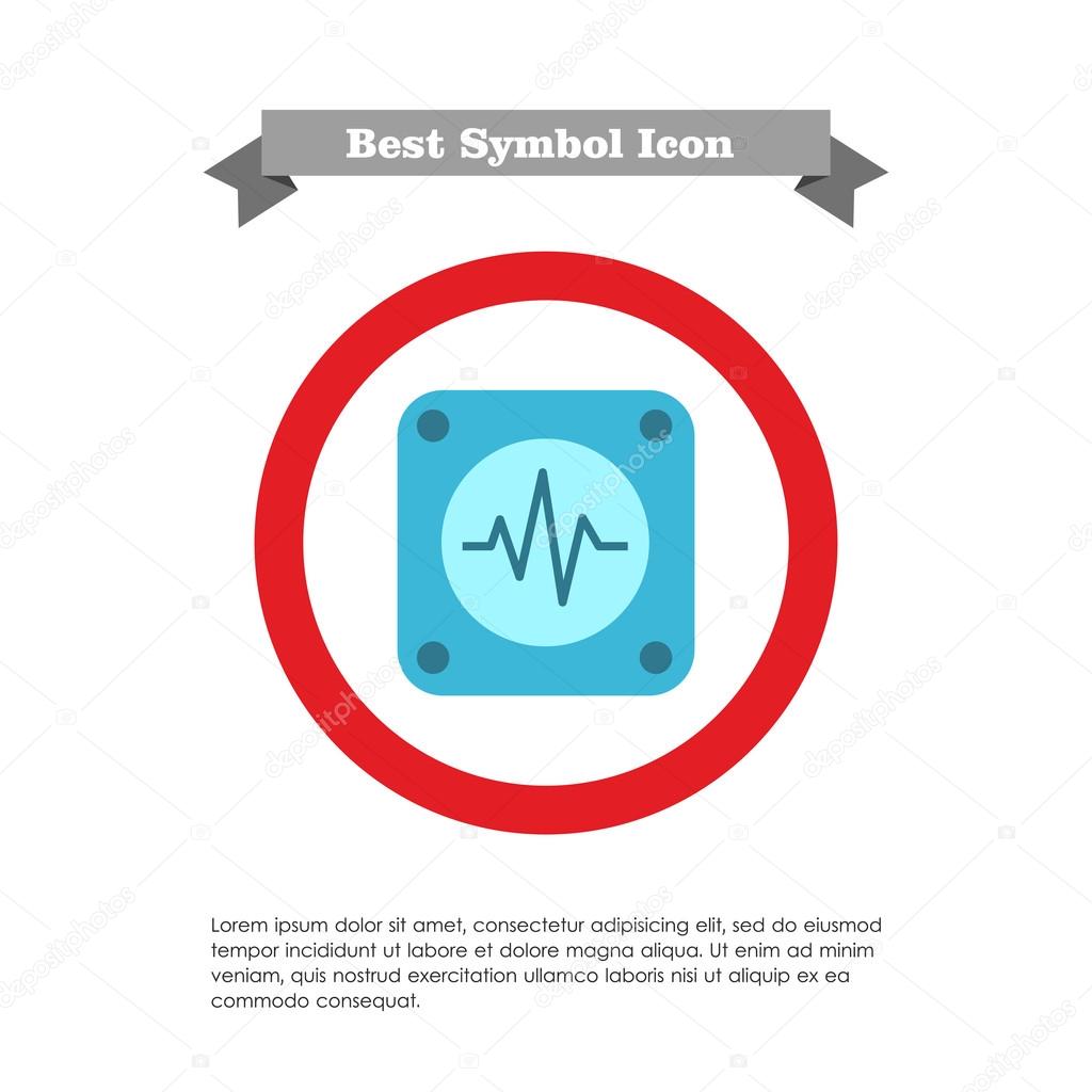 Electrocardiograma Vector de stock #86218864 de ©RedineVector