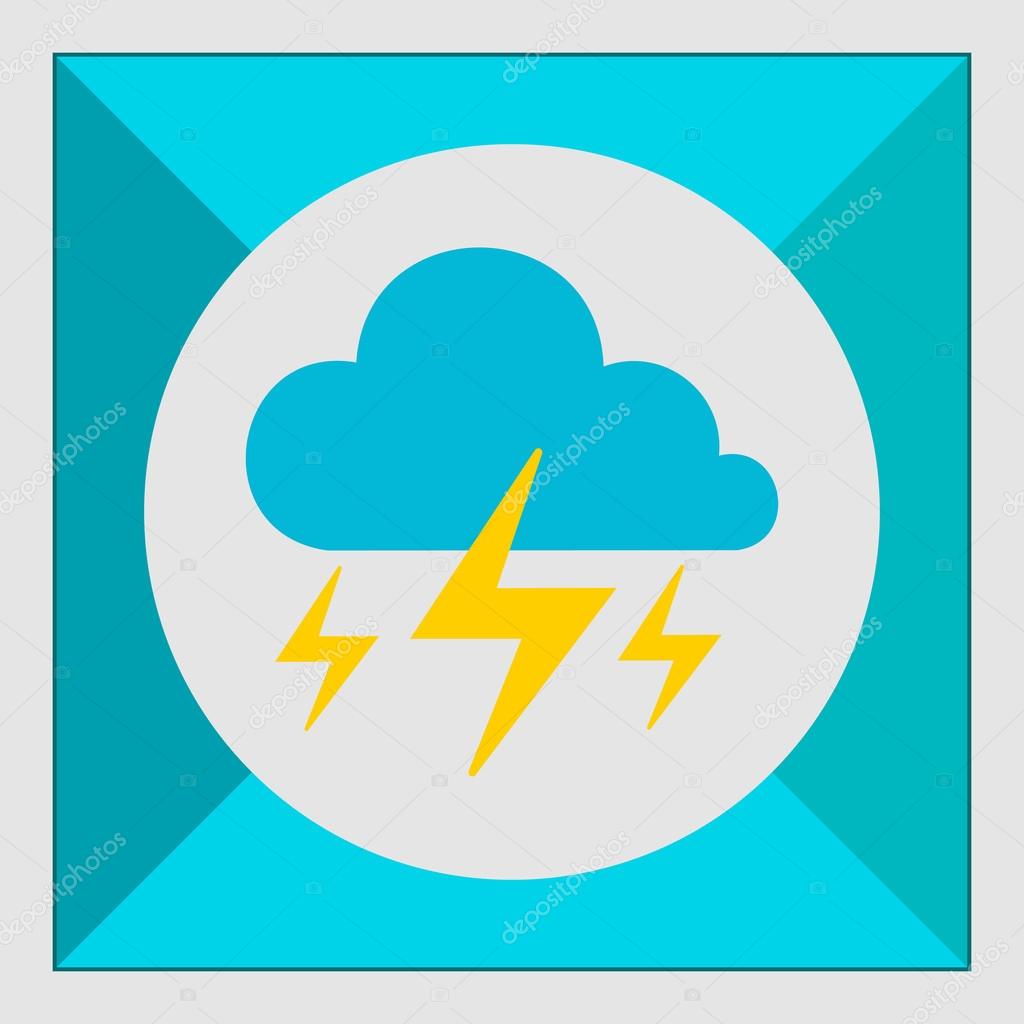 Fuertes tormentas Vector de stock #86306516 de ©RedineVector