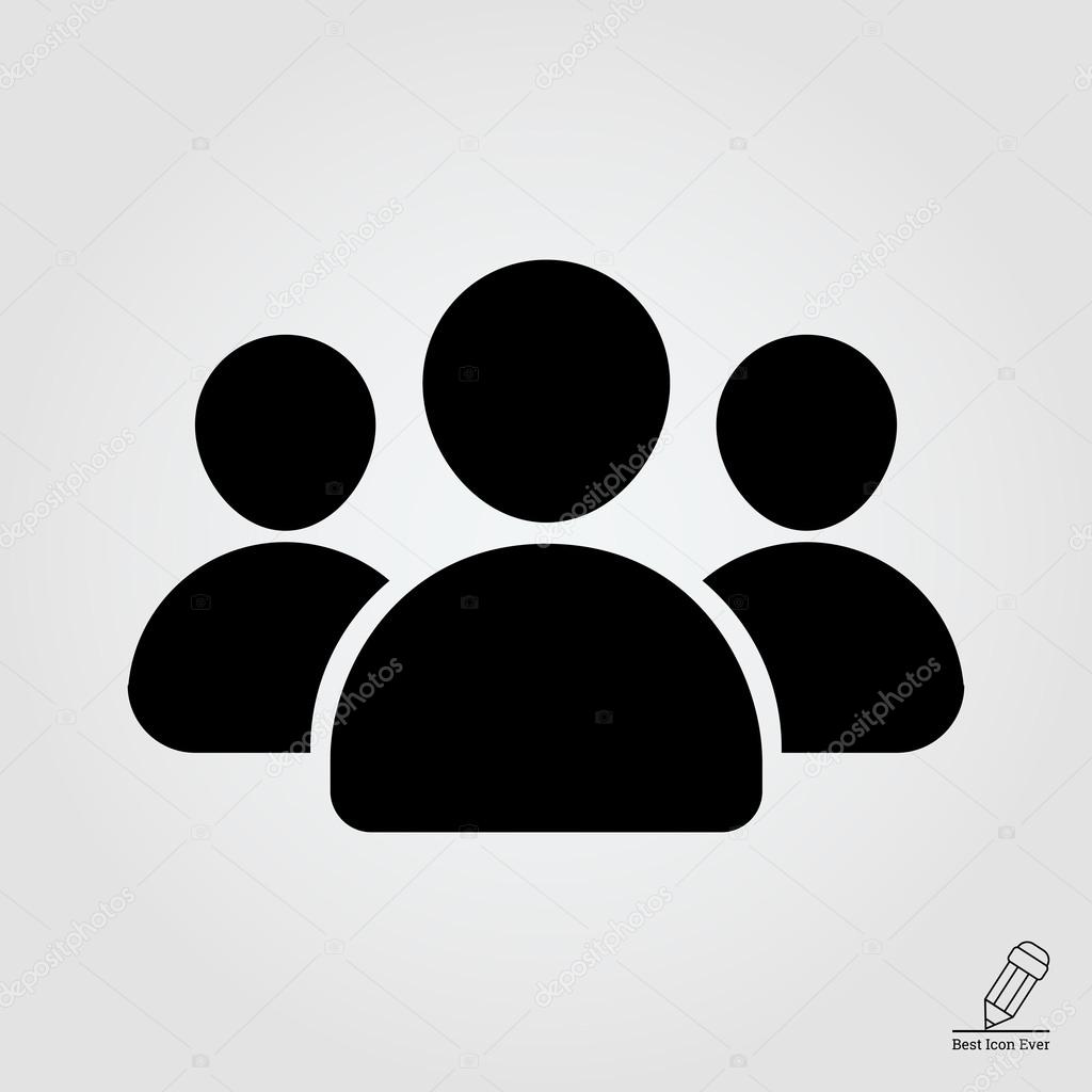 Icones De Grupo De Pessoas