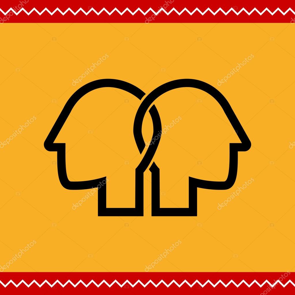 Symbole de collaboration icône Stock Vector by ©RedineVector 87734322