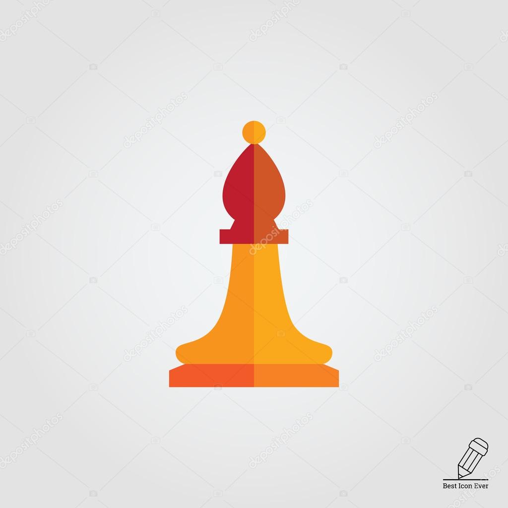 Chess bishop icon Stock Vector Image by ©RedineVector #89168010