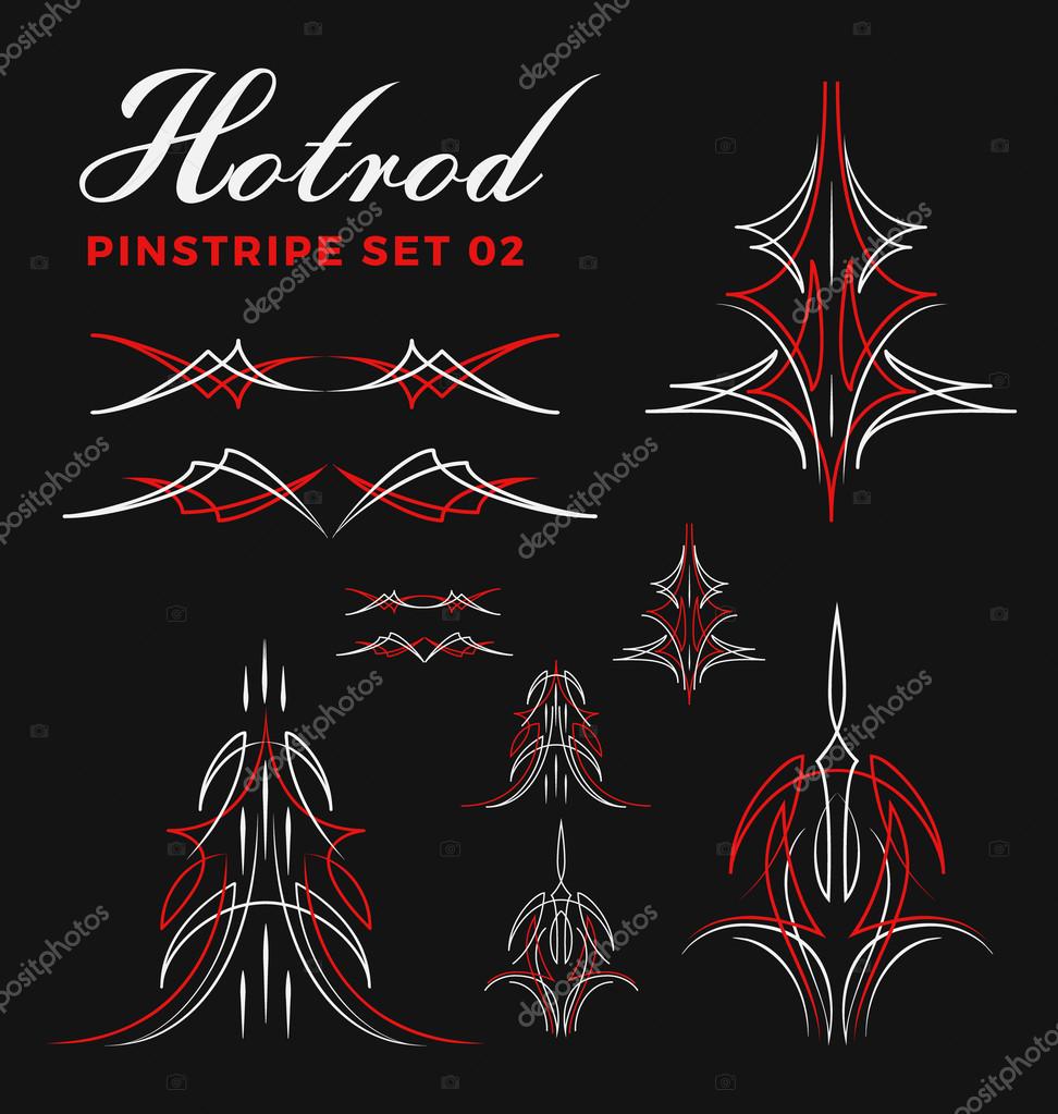 Old School Pinstripe Clipart