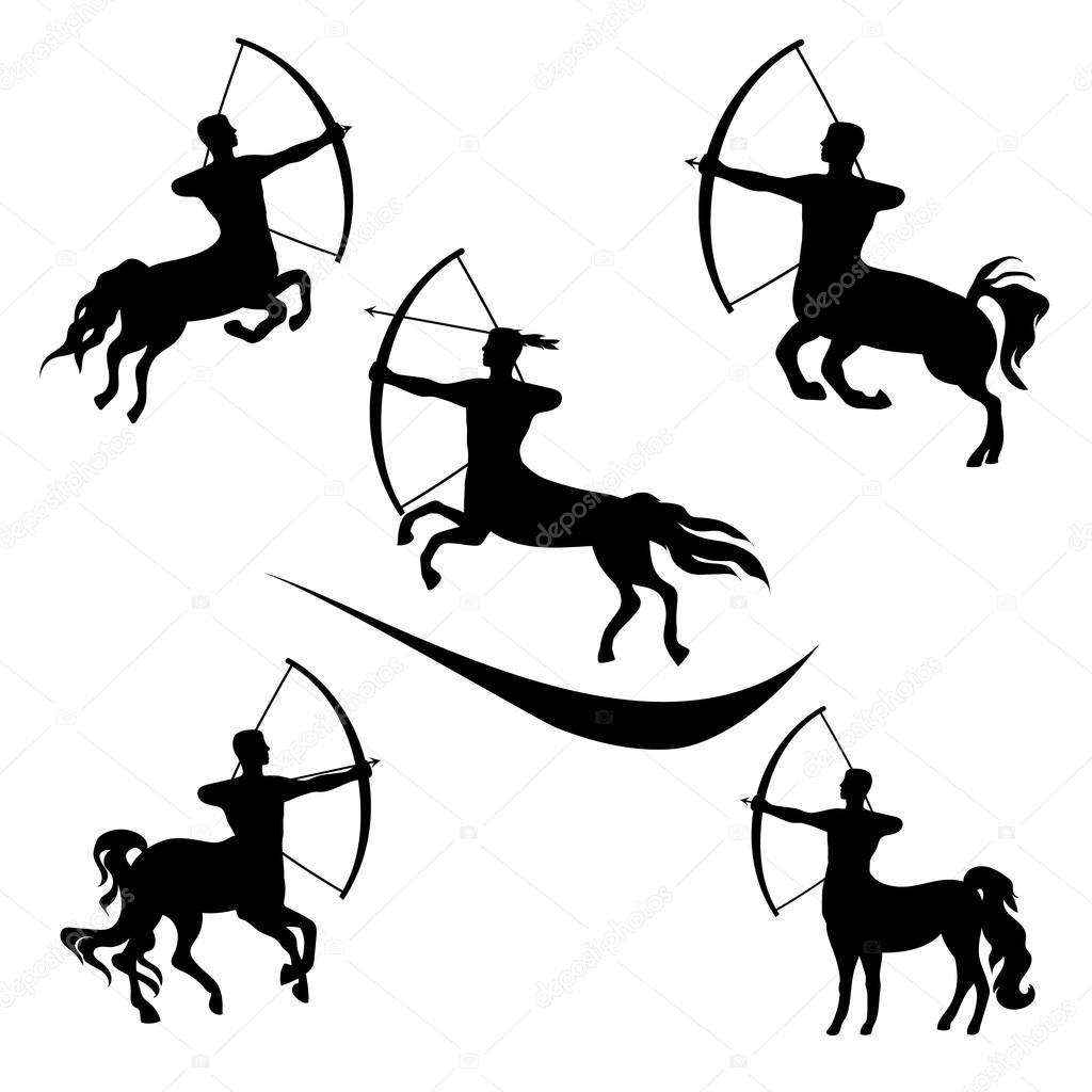 Centaur set vector — Stock Vector © airin.dizain #77440438