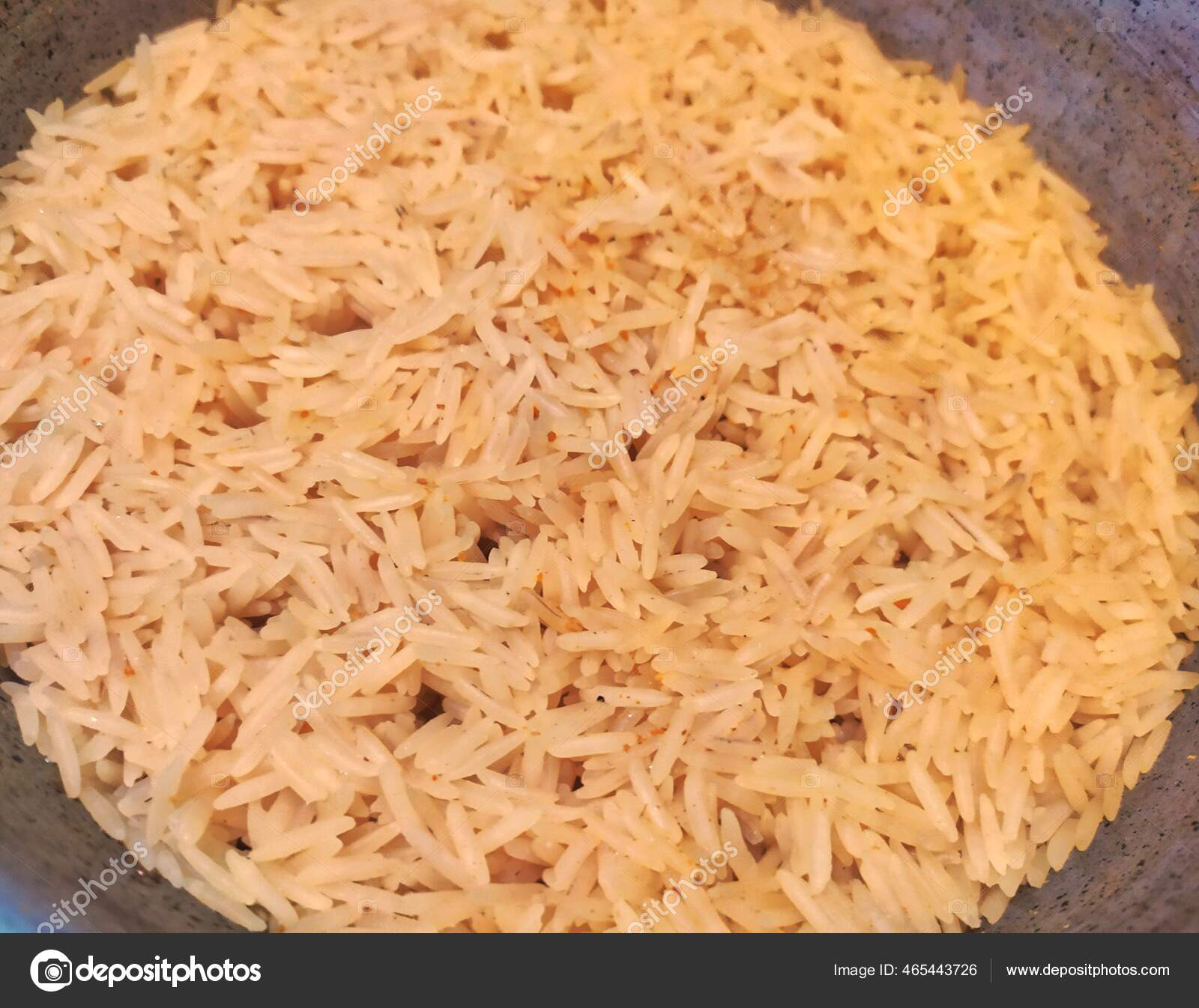 Basmati Rice Bowl — Stock Photo © MOAHMED #465443726