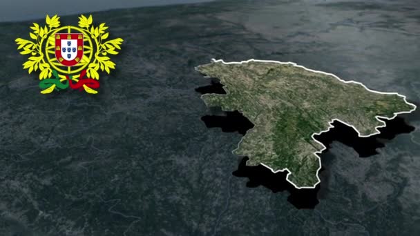 434 Mapa de portugal Videos, Royalty-free Stock Mapa de portugal ...