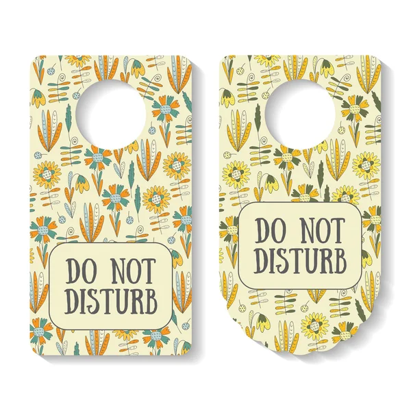 Do not disturb doodle Vector Art Stock Images | Depositphotos