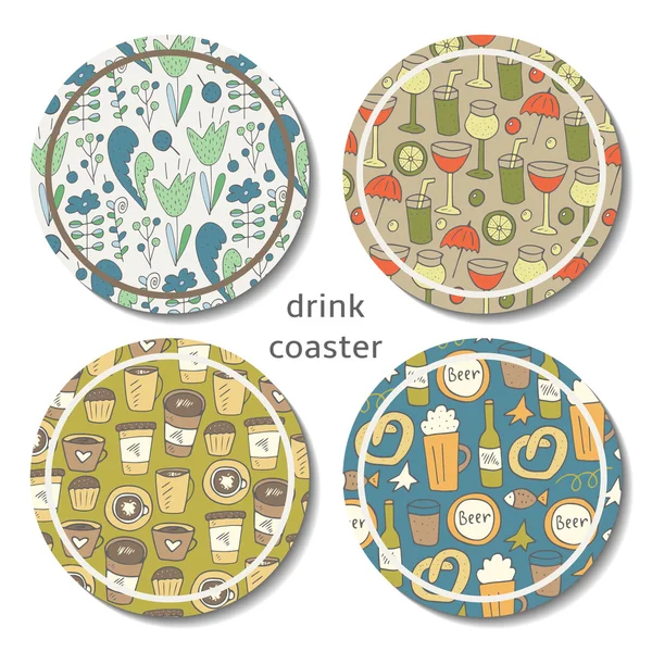 478 Coffee coaster Vector Images, Coffee coaster Illustrations ...