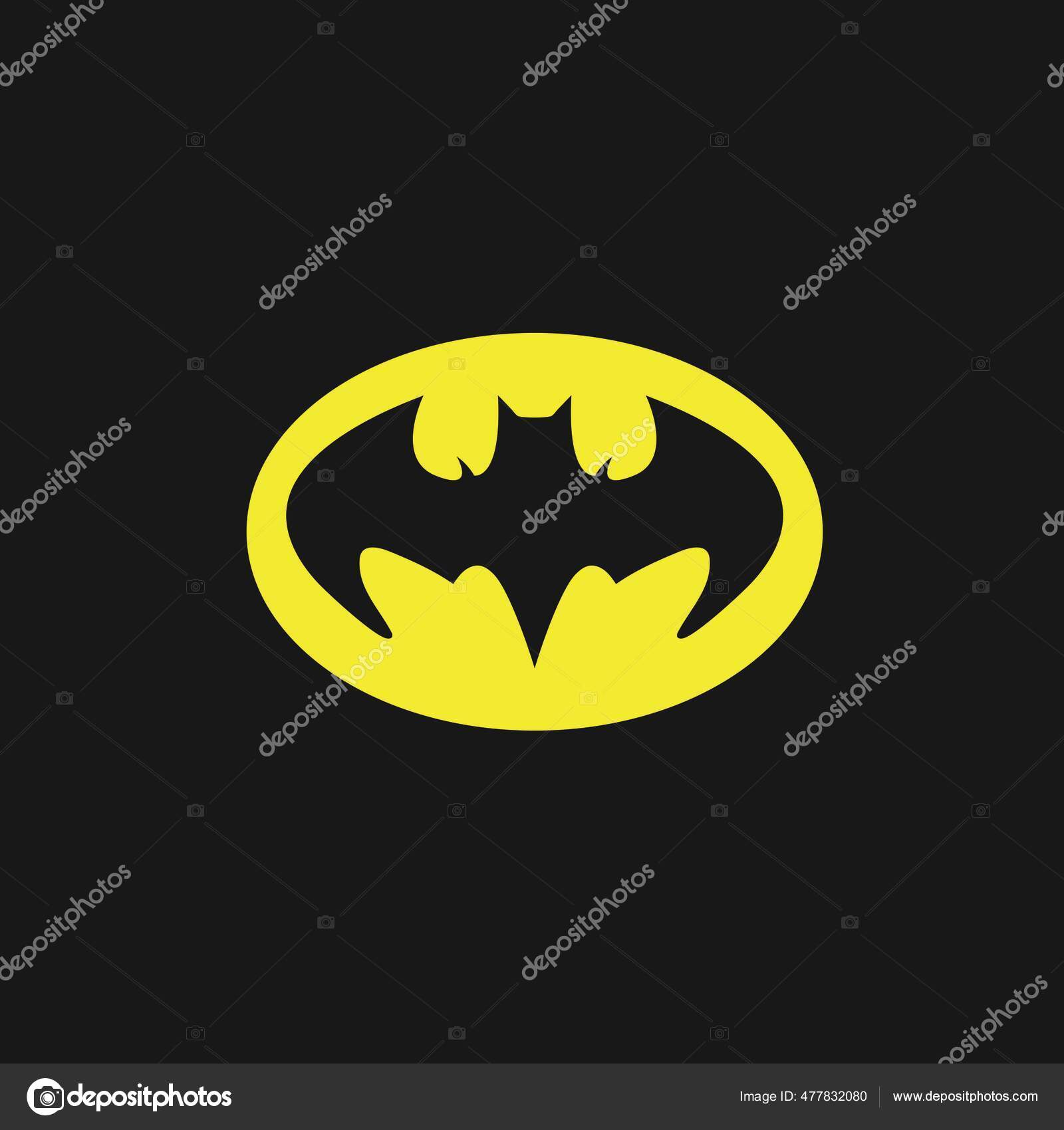 Bat Icon Web Isolated White Background Stock Vector by ©Nurochman 477832080