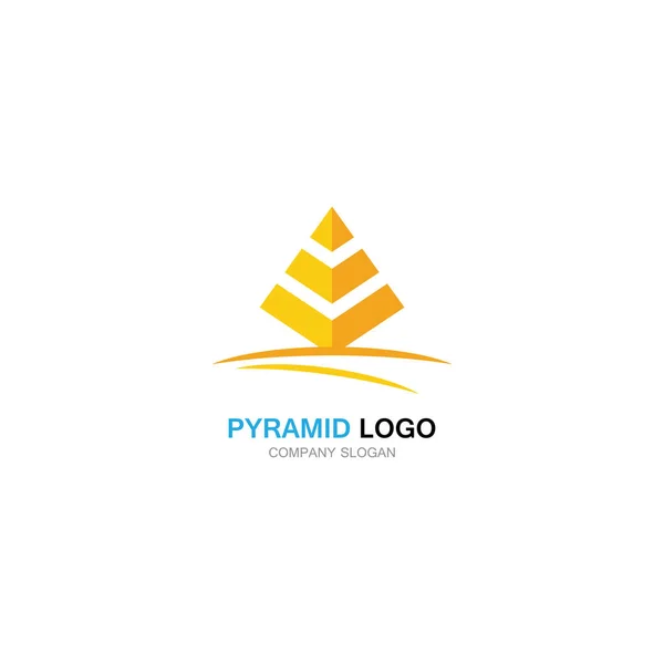 Pyramid logos imágenes de stock de arte vectorial | Depositphotos