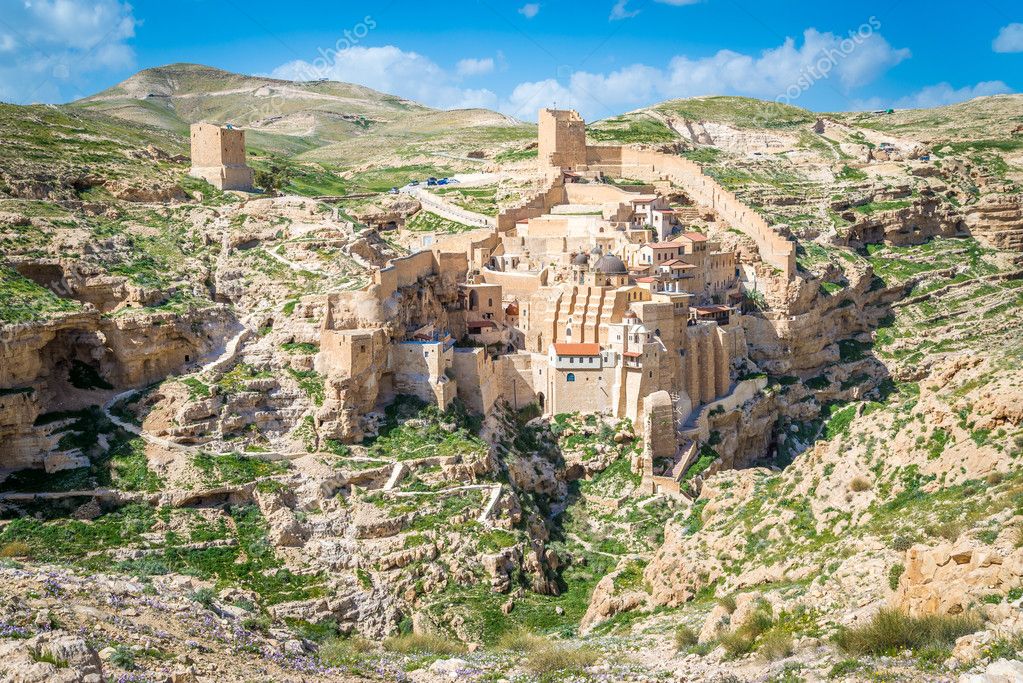 Mar Saba monastery ⬇ Stock Photo, Image by © a_oldman #74370145