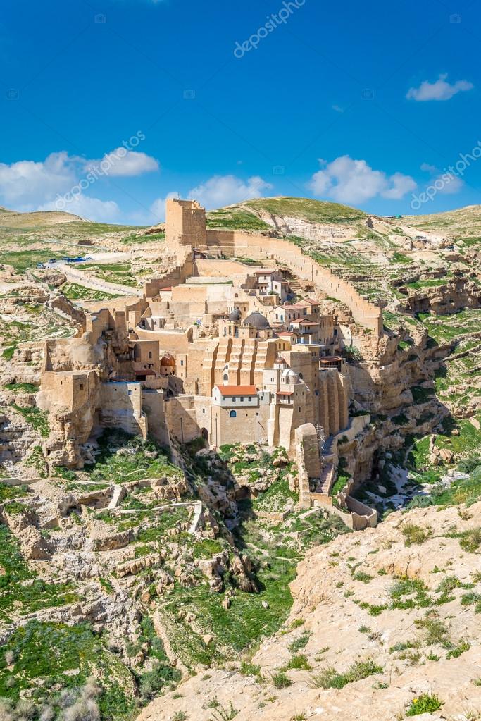Mar Saba monastery ⬇ Stock Photo, Image by © a_oldman #74370235