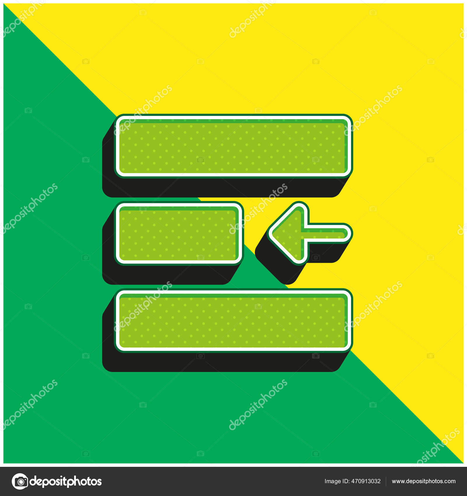 Align Green Yellow Modern Vector Icon Logo Stock Vector by ©Infolight ... Align Green Yellow Modern Vector Icon Logo Stock Vector by ©Infolight ...