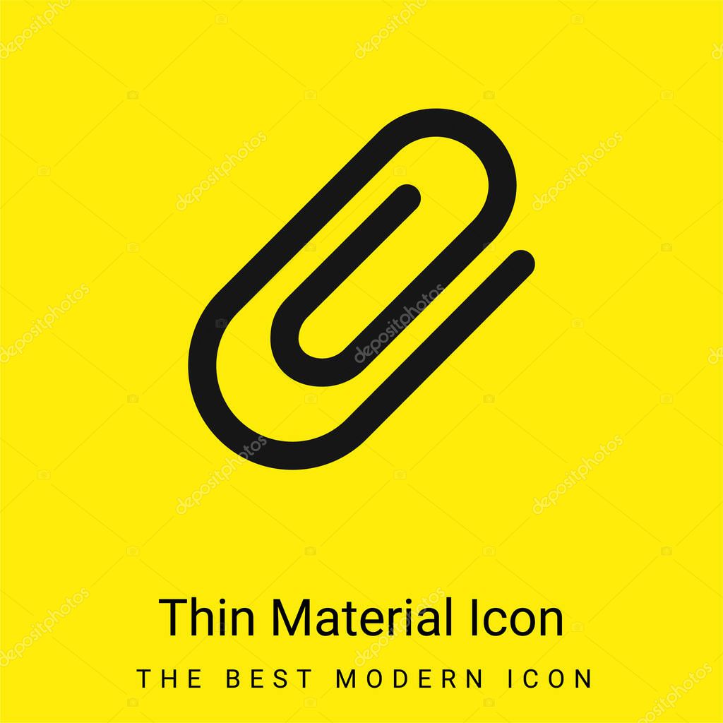 Adjunte el símbolo de interfaz de la herramienta Diagonal Paperclip ...