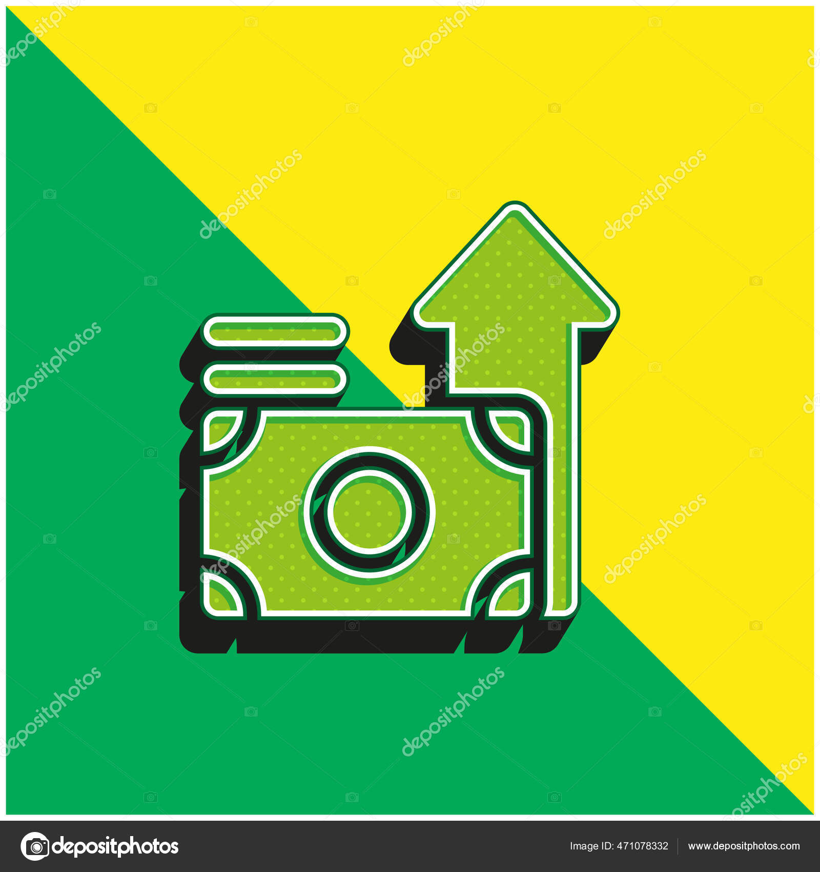 Benefits Green Yellow Modern Vector Icon Logo Stock Vector by ... Benefits Green Yellow Modern Vector Icon Logo Stock Vector by ...
