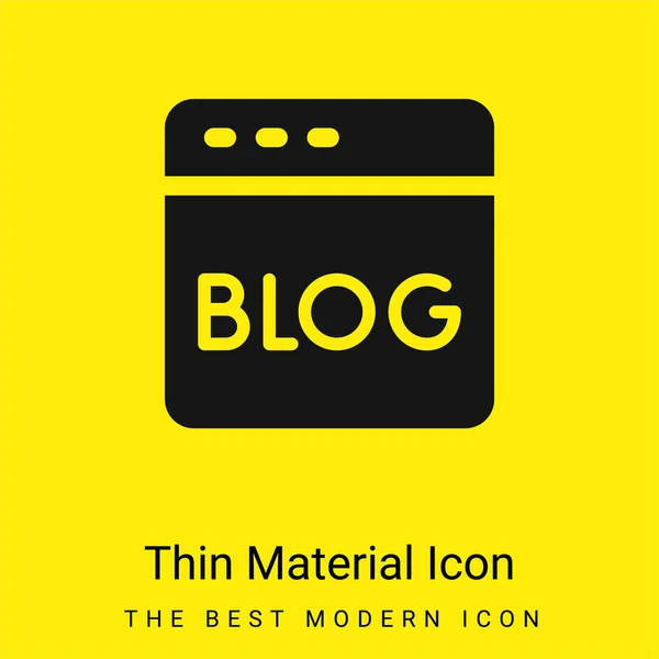 Blogger Icon Vector