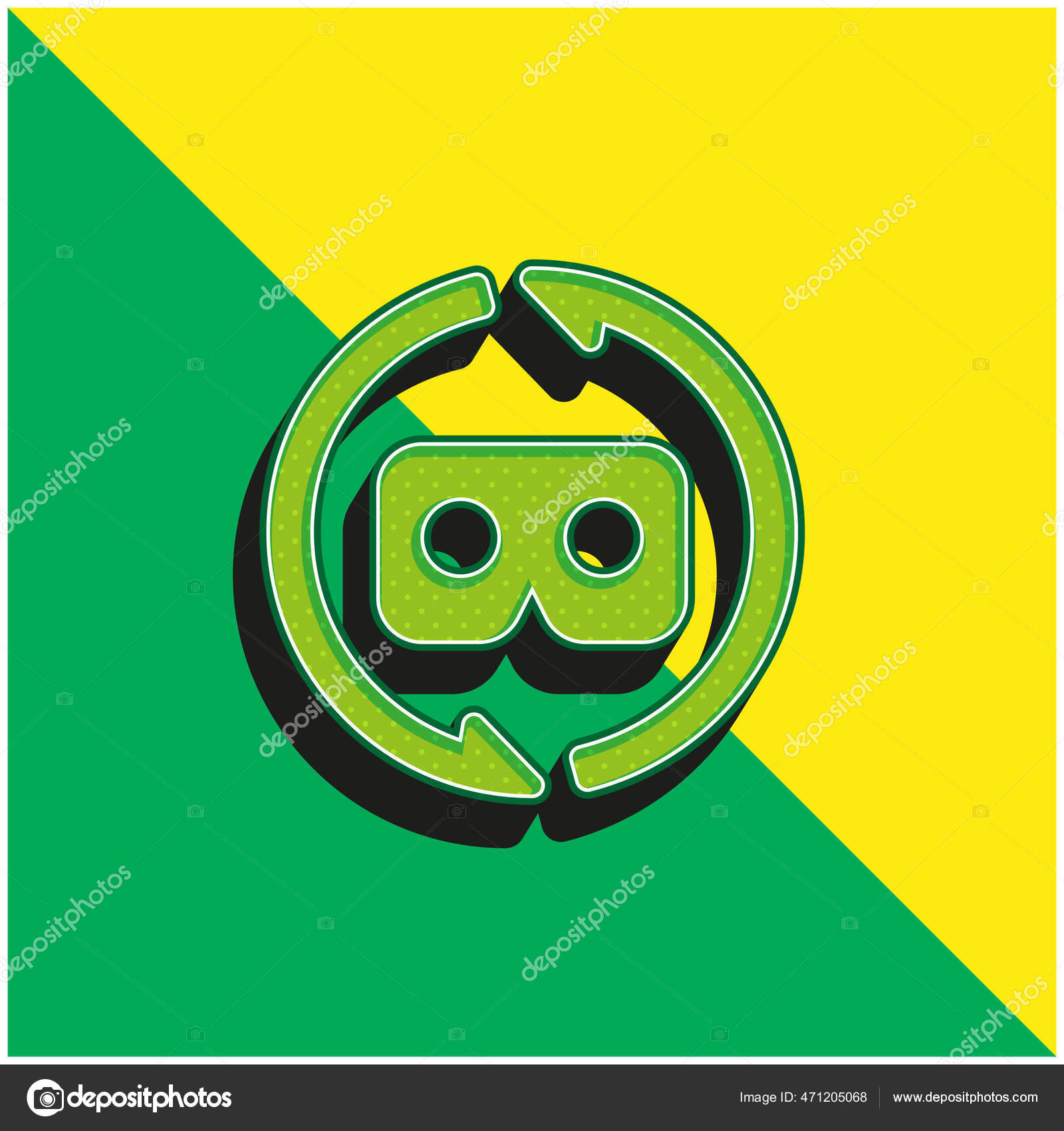 Glasses Green Yellow Modern Vector Icon Logo Stock Vector by ©Infolight ... Glasses Green Yellow Modern Vector Icon Logo Stock Vector by ©Infolight ...