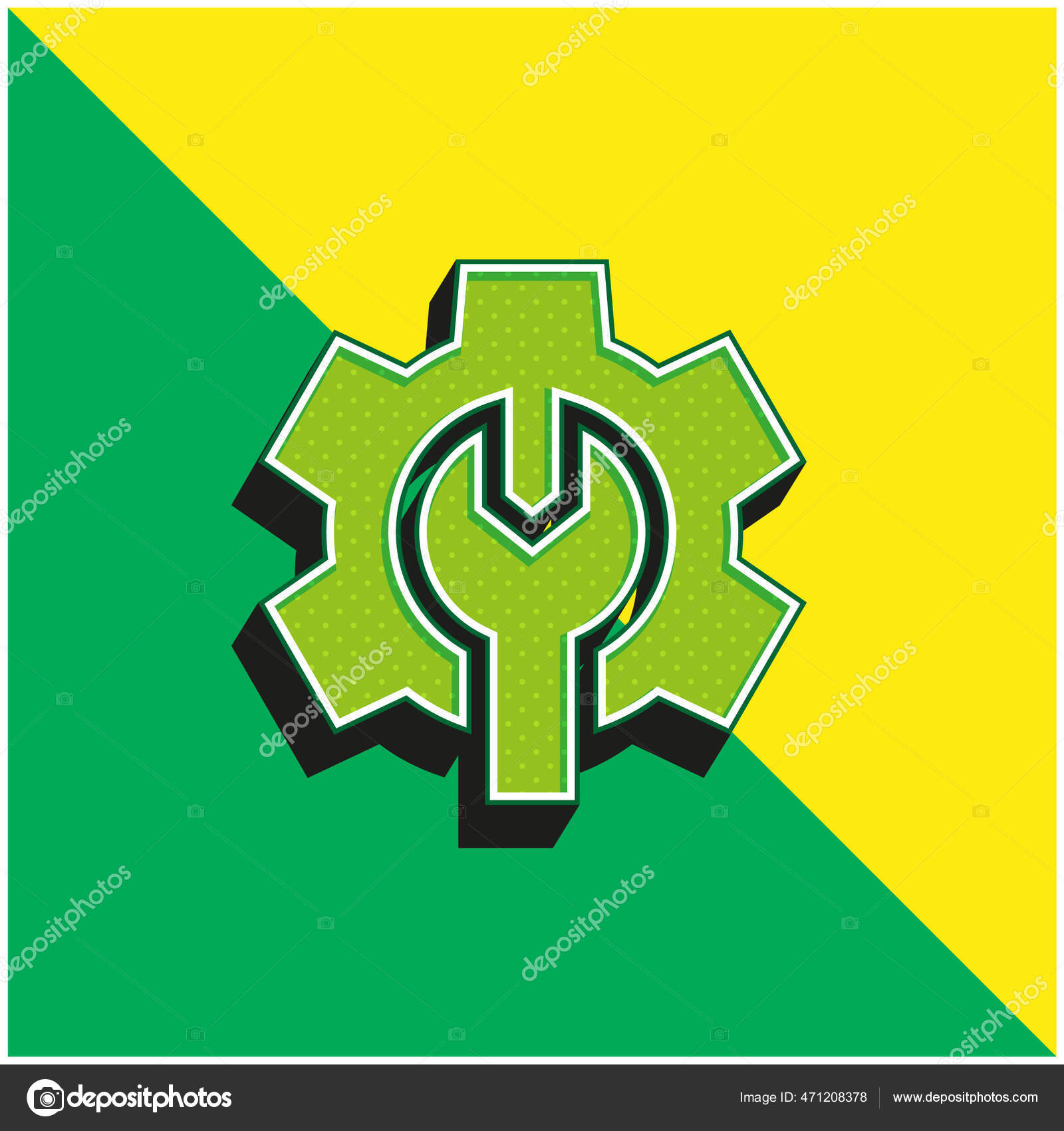Admin Green Yellow Modern Vector Icon Logo Stock Vector by ©Infolight ... Admin Green Yellow Modern Vector Icon Logo Stock Vector by ©Infolight ...