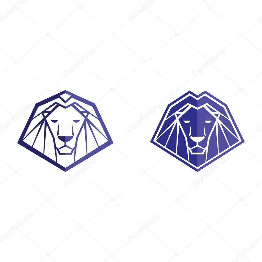 Lion icon lion symbol lion sign lion template king of the jungle lion ...