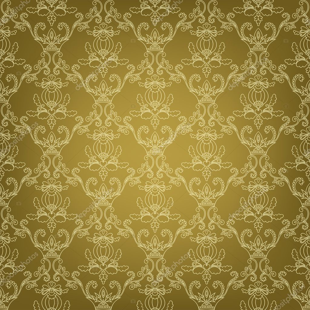 Ornate floral seamless texture Stock Vector by ©AlionaManakova 75100923