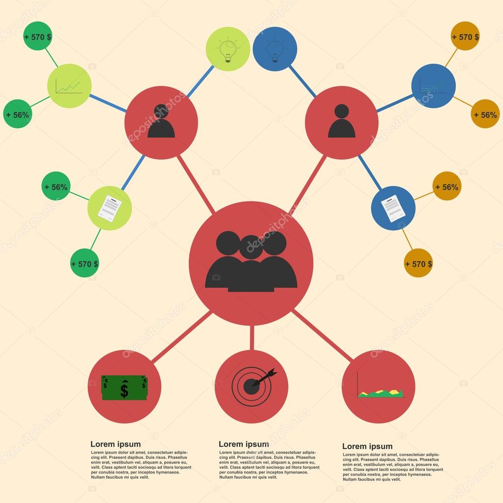 Business team infographic template. Business team infographics template ...