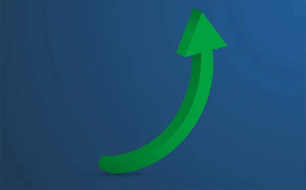 Onwards & Upwards Arrows — Stock Vector © zager #8078164