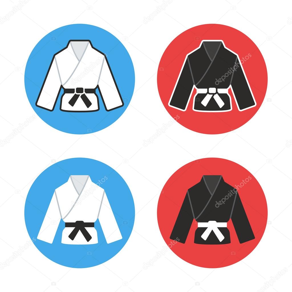Martial Arts Symbols Vector