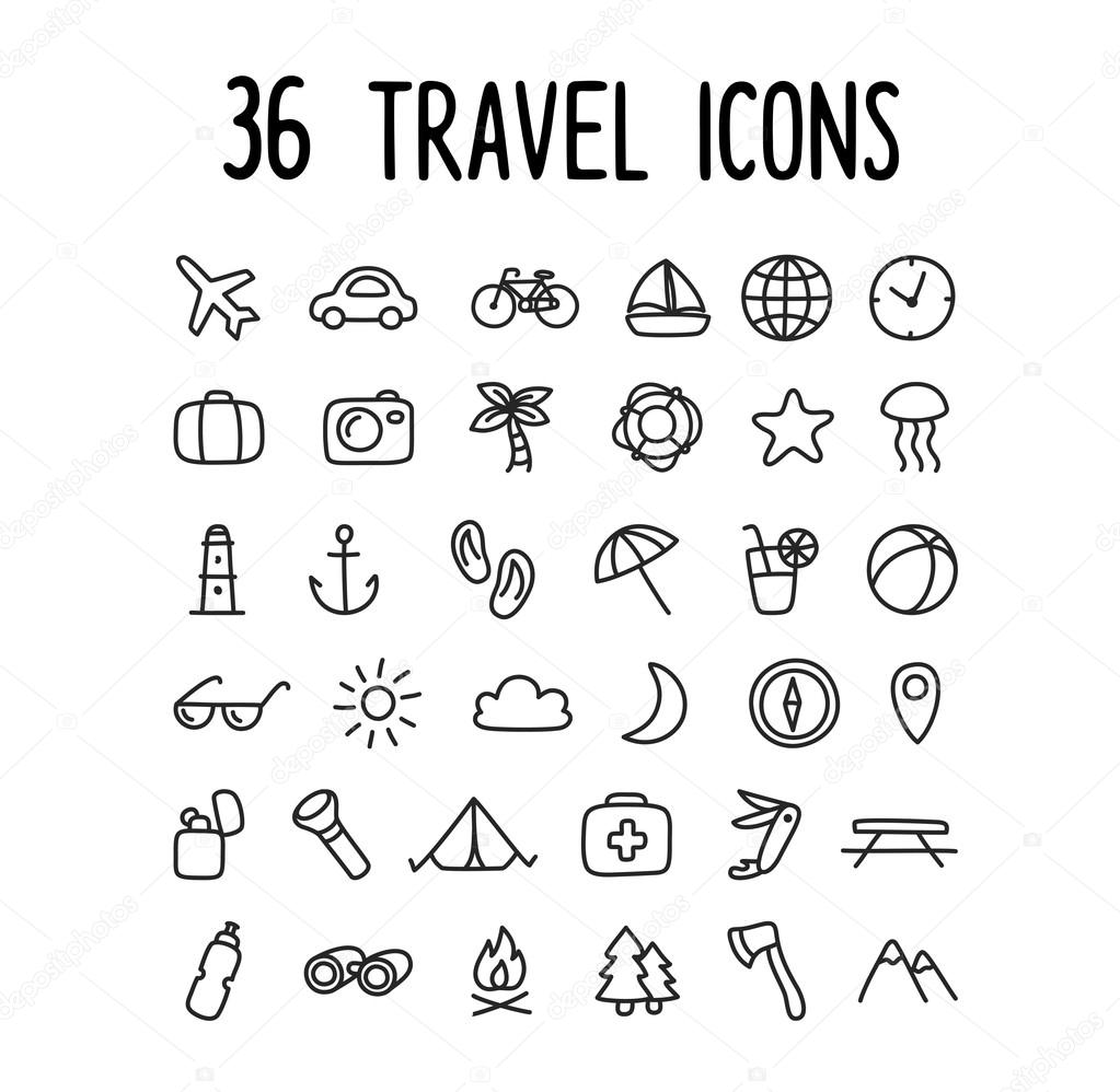 Travel Icon Vector
