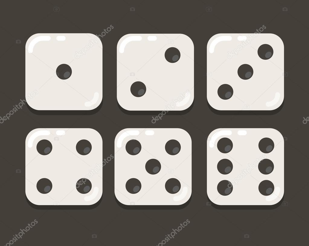 Dibujos animados dados ilustración Vector de stock #86967456 de ©Sudowoodo