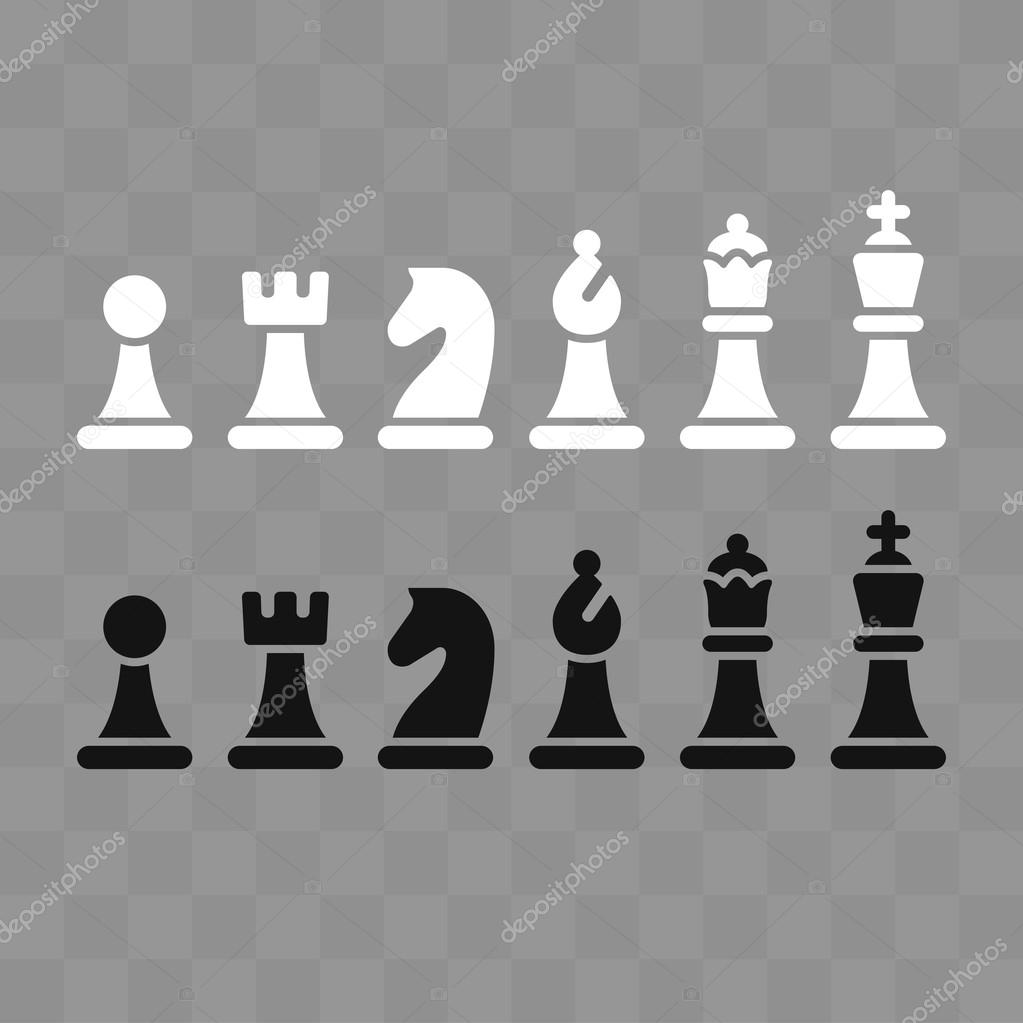 Chess icons set — Stock Vector © Sudowoodo #92140712