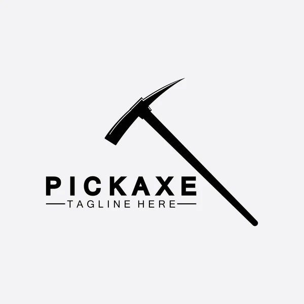 Logo Pickaxe Icono del vector Ilustraci n Plantilla de dise o, Concepto ...