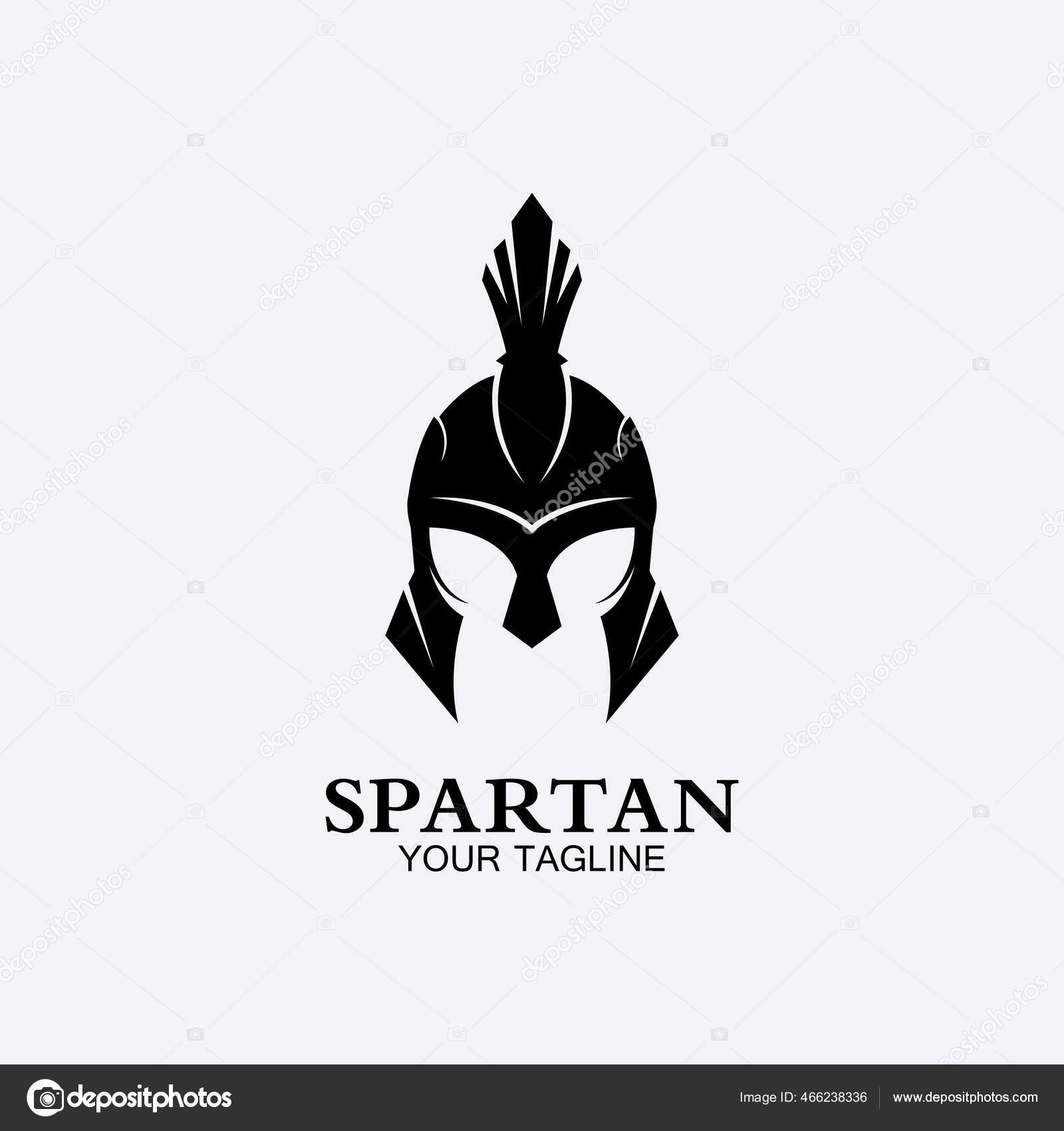 Icône Logo Spartiate Conçoit Vecteur Vecteur par ©Sunarko 466238336