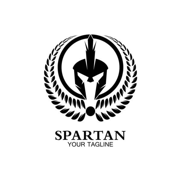 Icône Logo Spartiate Conçoit Vecteur Vecteur par ©Sunarko 466238336