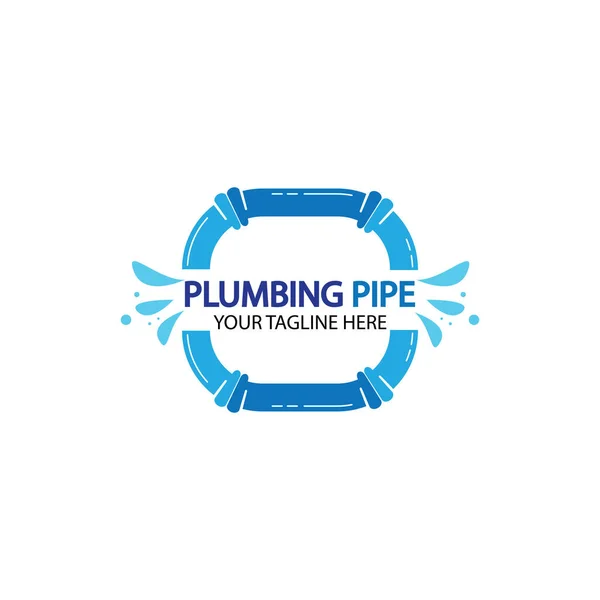 Pipe Plumbing Logo Vector Design Template Plumbing Logo Vector Design ...