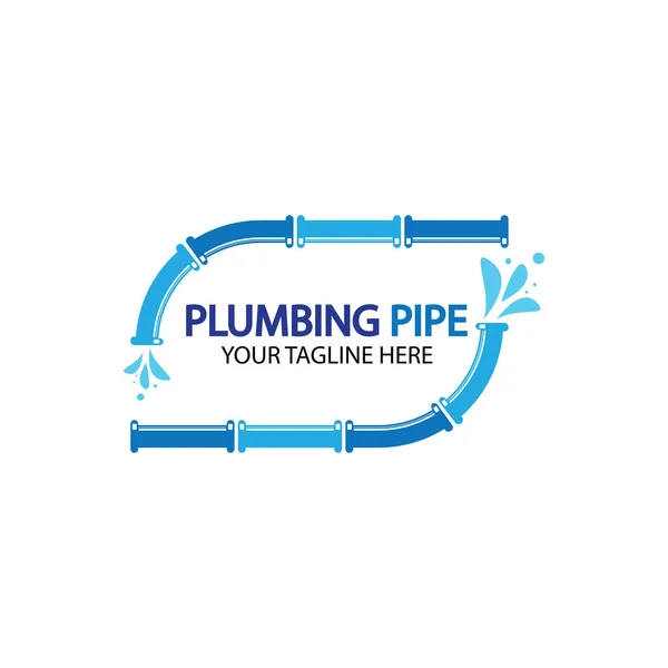 Pipe Plumbing Logo Vector Design Template Plumbing Logo Vector Design ...