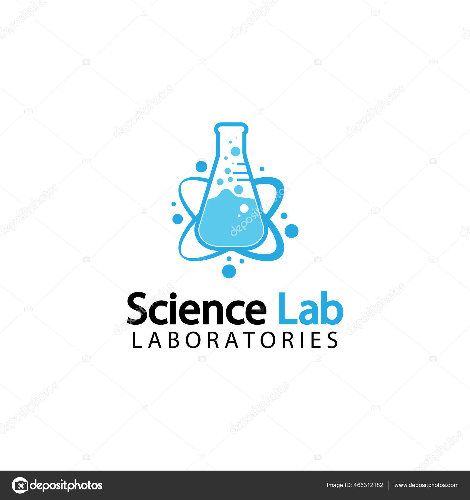 Science Lab Logo Laboratory Tube Logo Template Design Vector Emblem ...