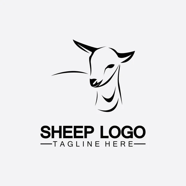 Sheep silhouette logo Vector Art Stock Images | Depositphotos