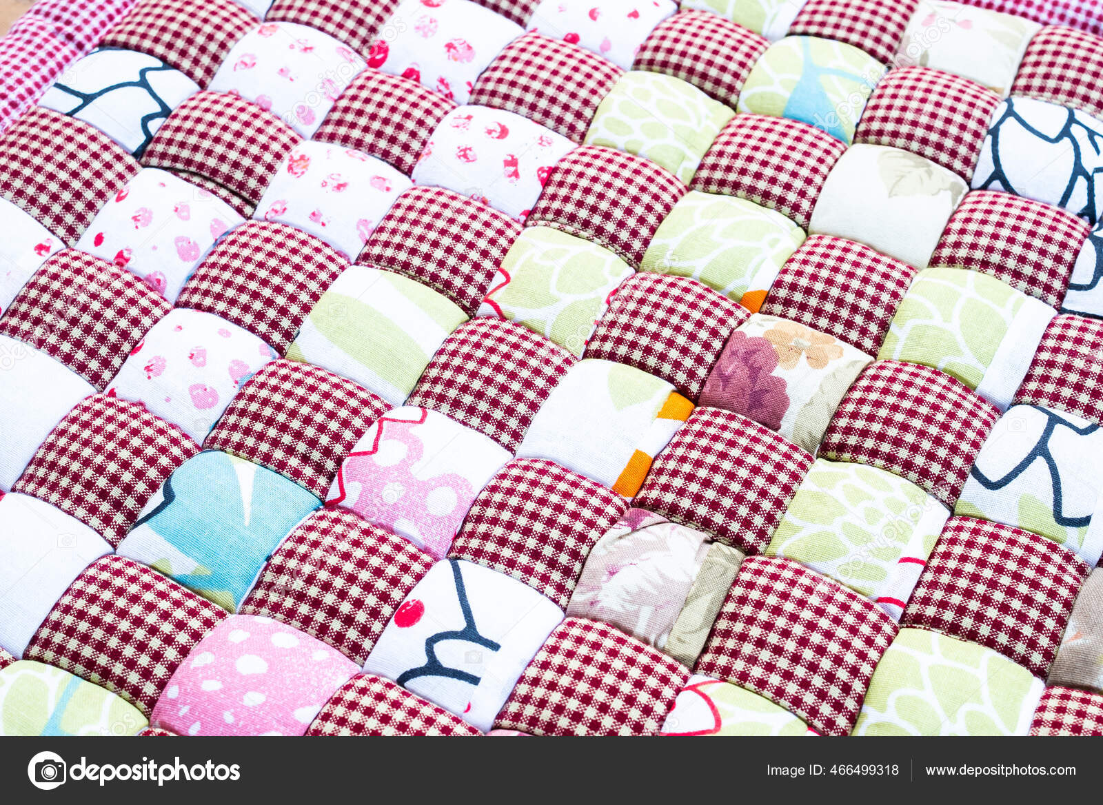 Checkered Fabric Texture Background Stock Photo by ©oumjeab 466499318
