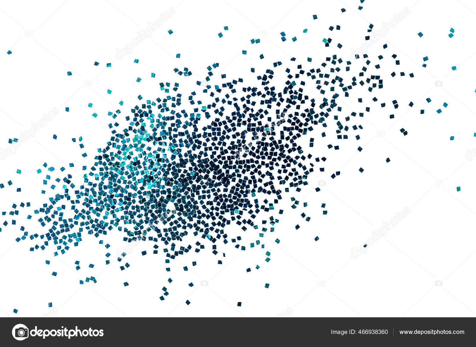 Glitter Powder Splash Burst Isolated White Background — Stock Photo ...