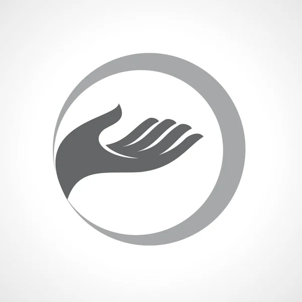 Open hand logo Vector Art Stock Images | Depositphotos