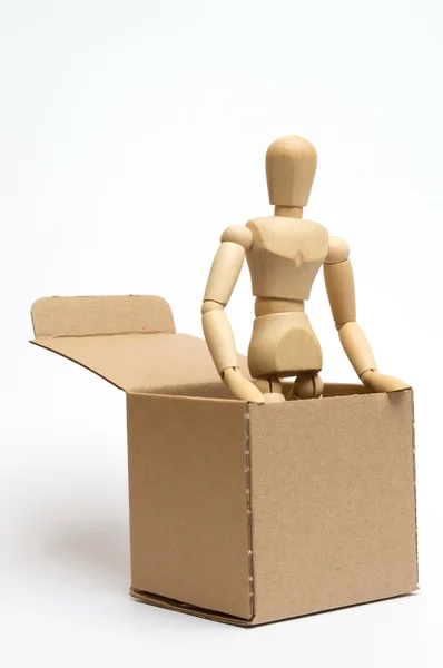 Dummy with pack — Stock Photo © LuckyTD #75231679