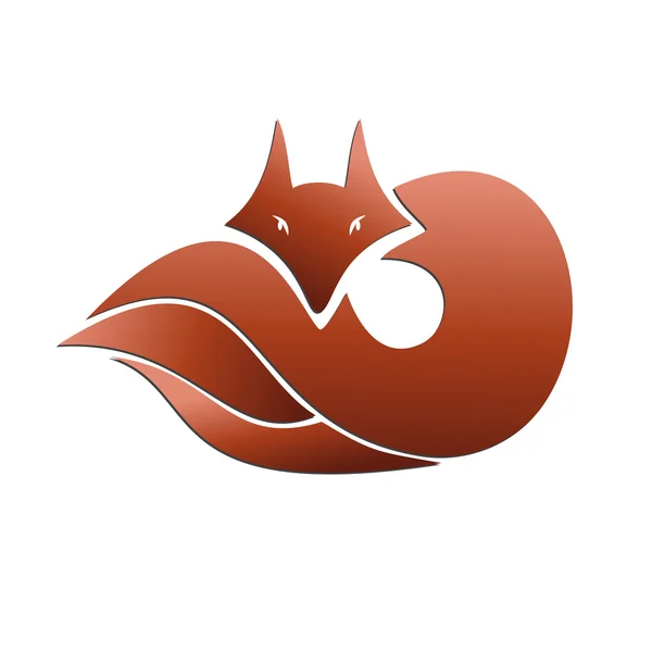 Stylized fox Vector Art Stock Images | Depositphotos
