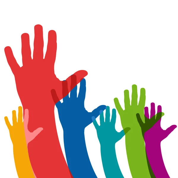 Rainbow hands Stock Vectors, Royalty Free Rainbow hands Illustrations ...